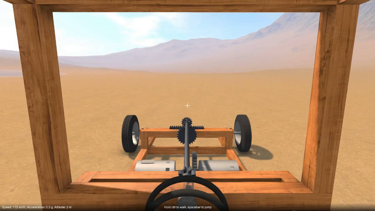 GearBlocks - Prototype Engineering game (gears, axles, physics etc ...