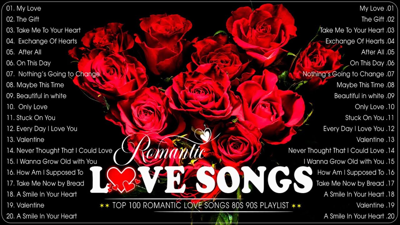 Best Romantic Love Songs Of All Time ♥️ Most Old Beautiful Love Songs ...