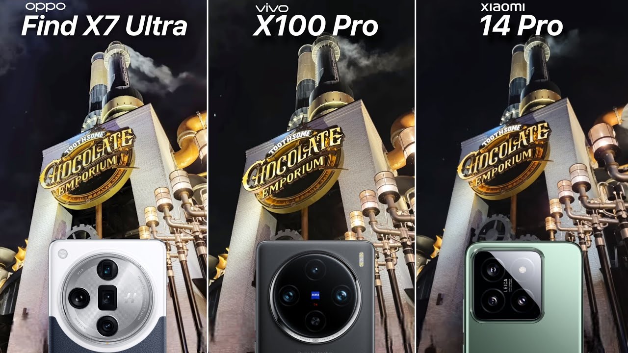 Oppo Find X7 Ultra VS Vivo X100 Pro VS Xiaomi 14 Pro Camera Test ...