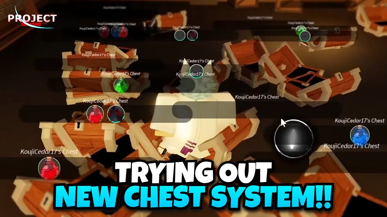 There's So Many Chests In This Dungeon.. (Project Slayers) - YouTube