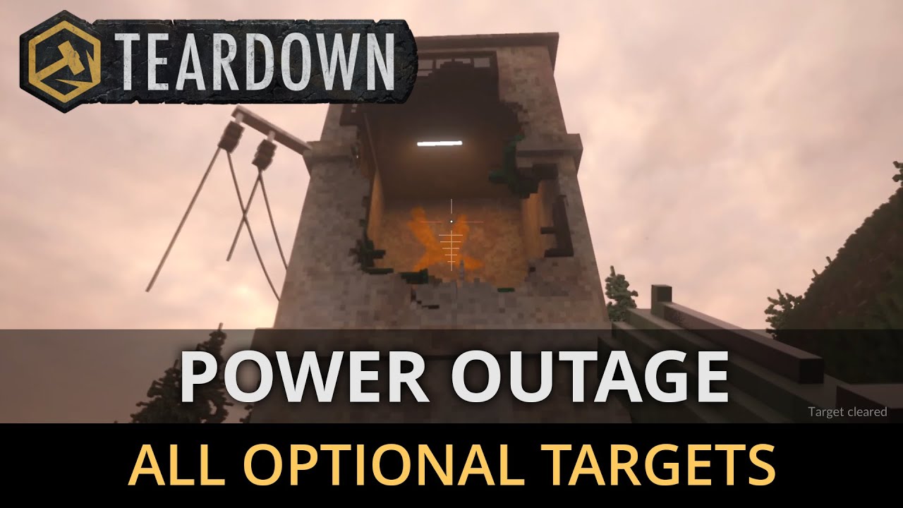 Teardown (PS5) - Power Outage Mission (All Targets) - YouTube