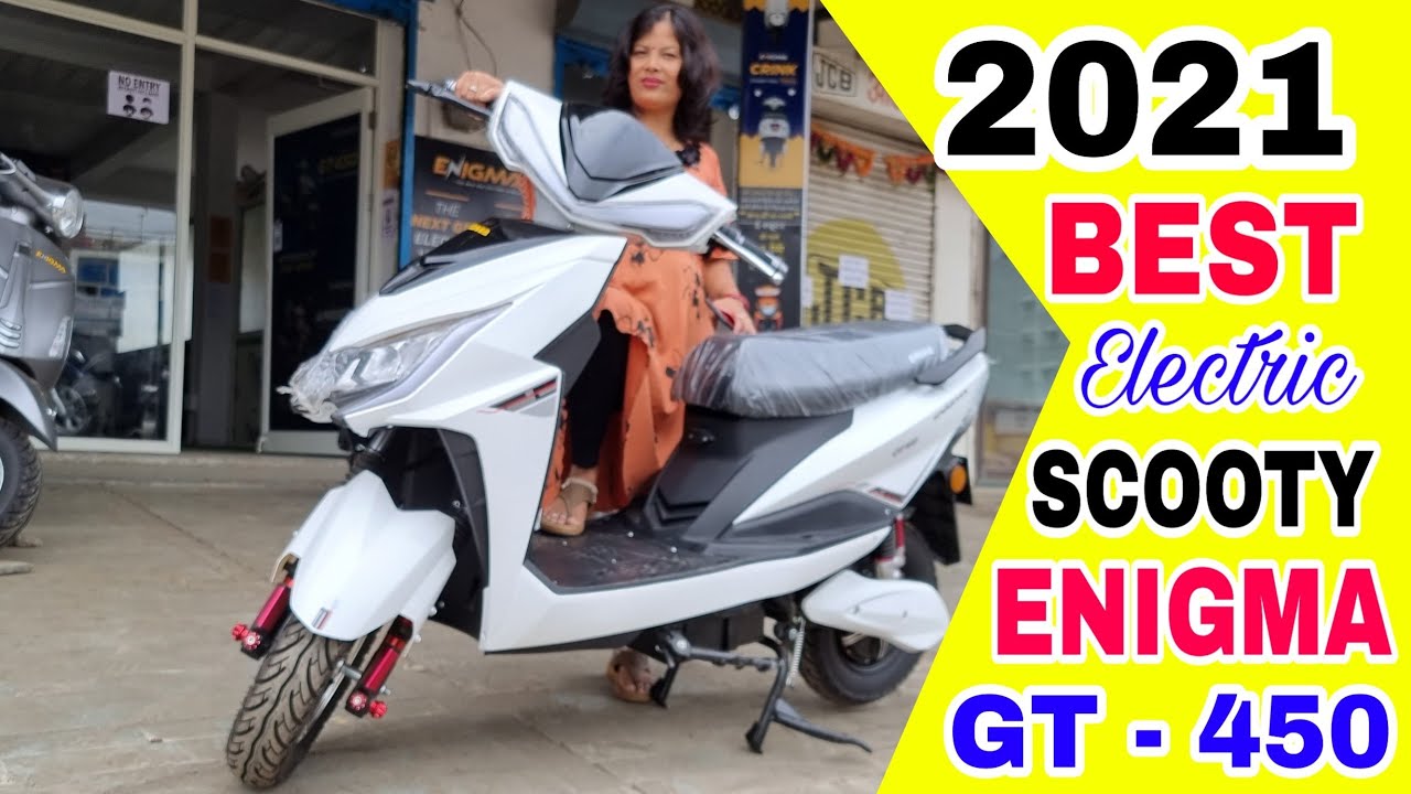 Enigma GT 450 Electric Scooter 2021 | On Road Price Mileage ...