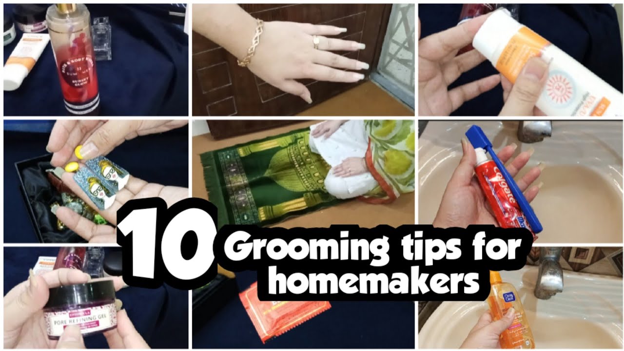 10 Self Grooming Tips For HomeMakers To Look Attractive Everyday🥰 - YouTube