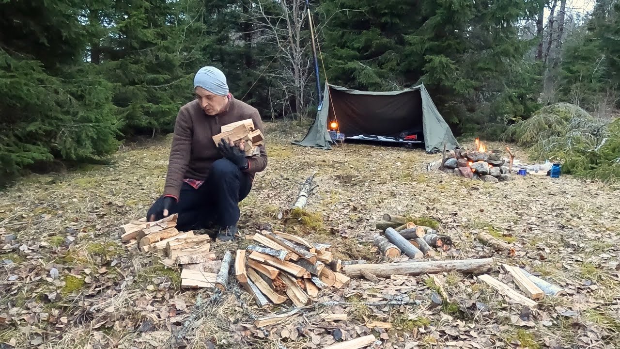 Sub Zero Temperature/Hot Tent / New Gear/ ASMR - YouTube