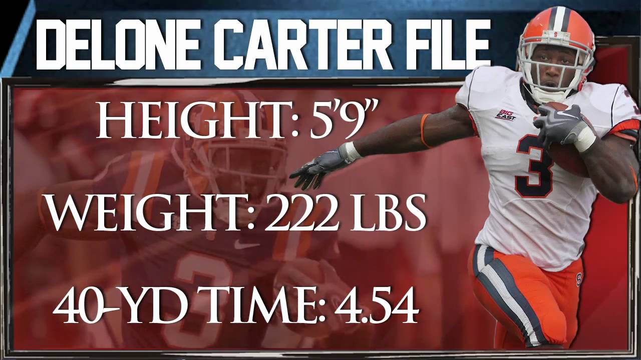 Delone Carter Draft Profile - YouTube