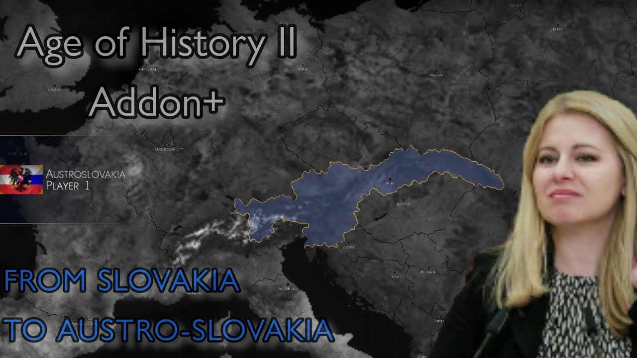 Age of History II Addon+ | Slovakia formed Austro-Slovakia - YouTube