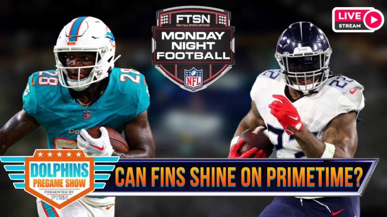 Monday Night Football PreGame: #MiamiDolphins vs #TennesseeTitans - YouTube