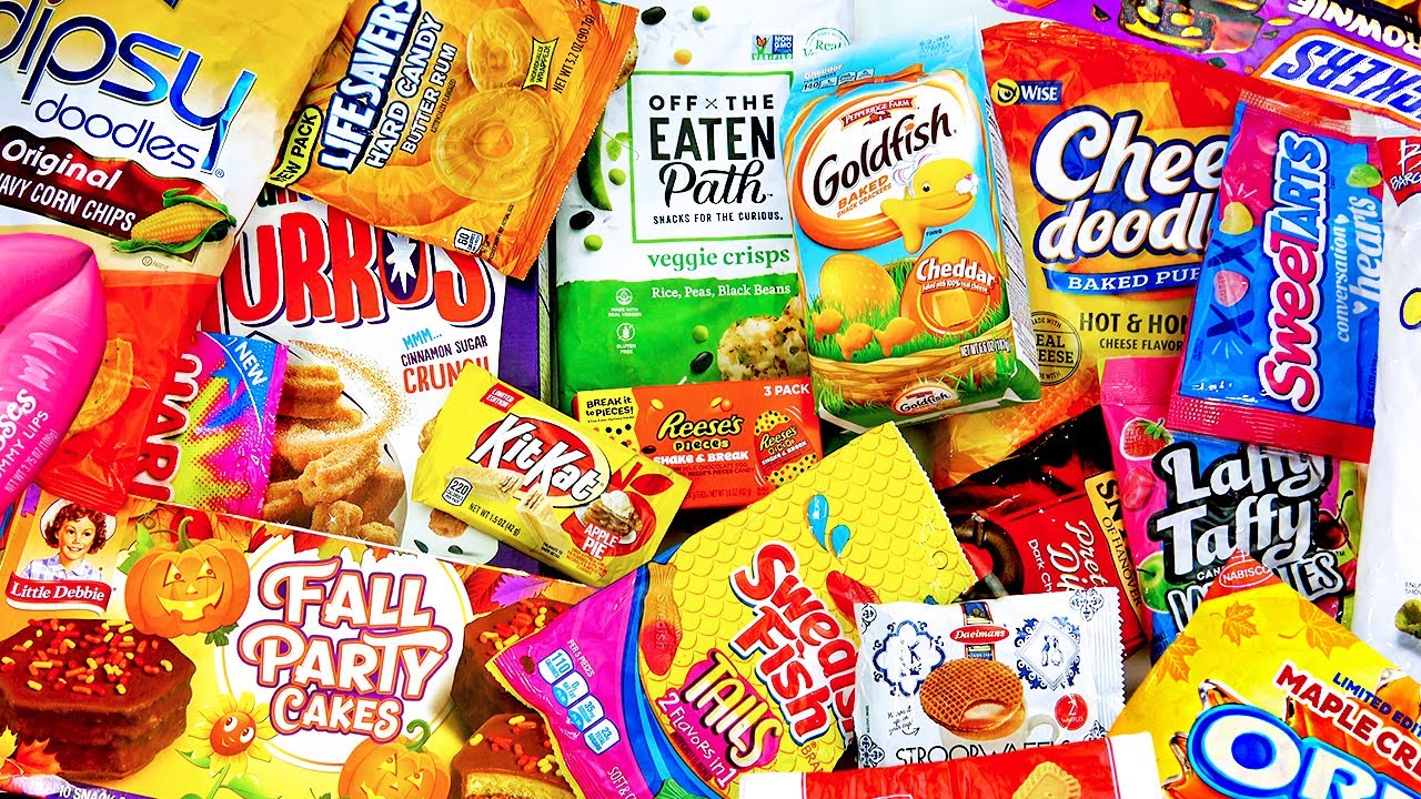 SNACK PARTY Chips Cereal Oreo Chocolate Snickers Cookies Gummies ...