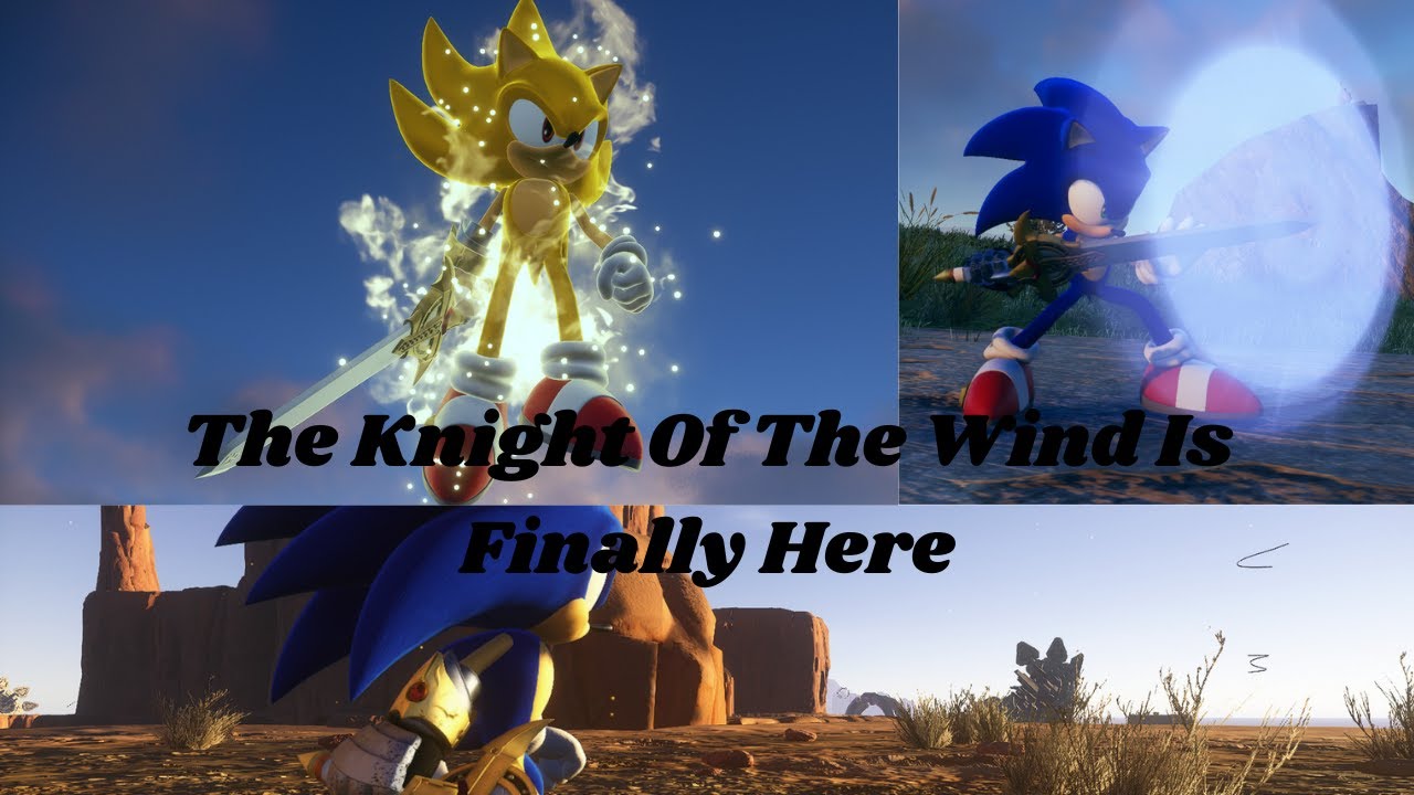 The Knight Of The Wind Arrives In Sonic Frontiers!! - YouTube