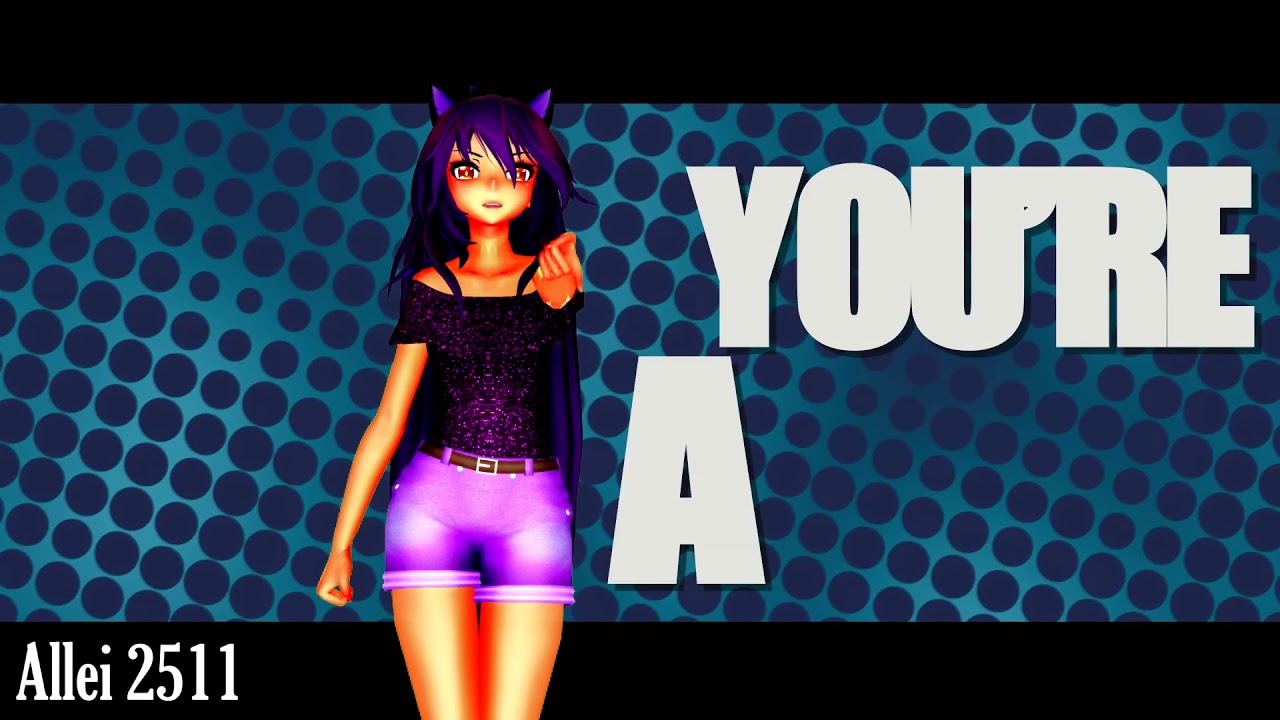 [MMD x Aphmau] Monster (Aphmau Model DL!) - YouTube