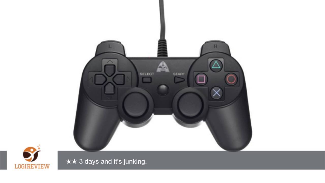 Arsenal Gaming AP3CON3 Wired Controller, Black - PlayStation 3 | Review ...