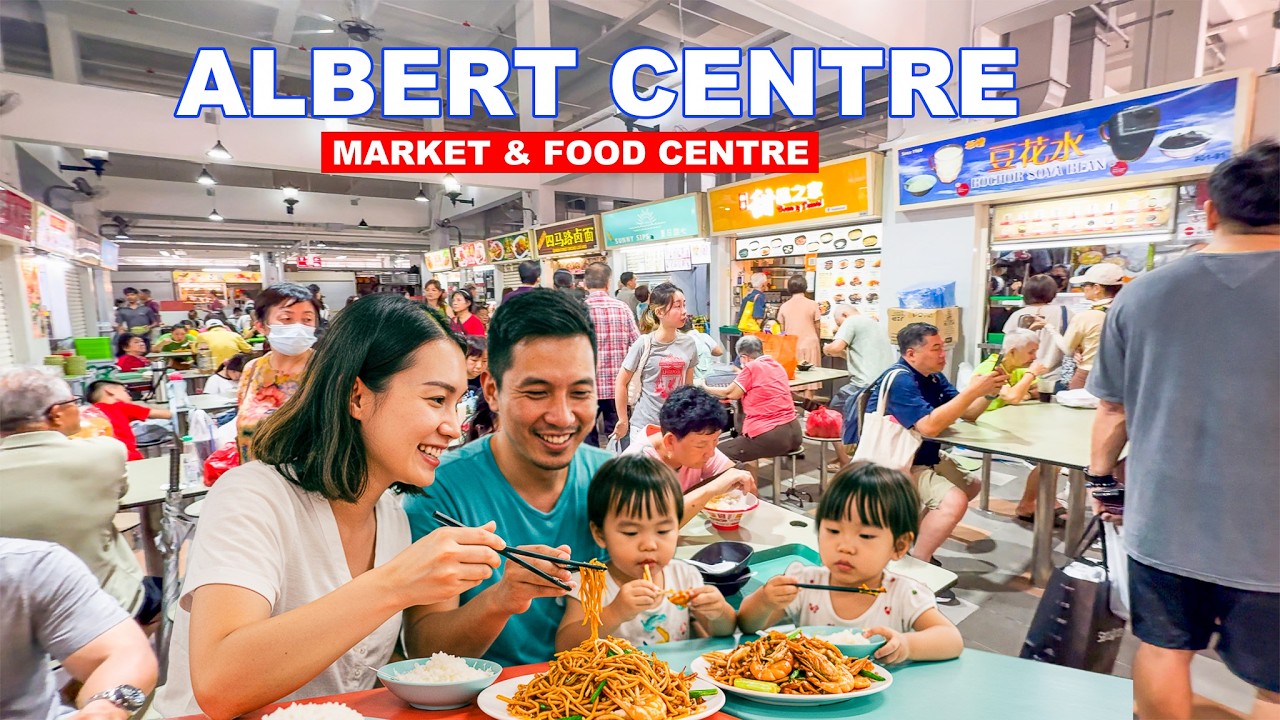🍜 Newly Renovated Albert Centre Market And Food Centre | Best Food ...