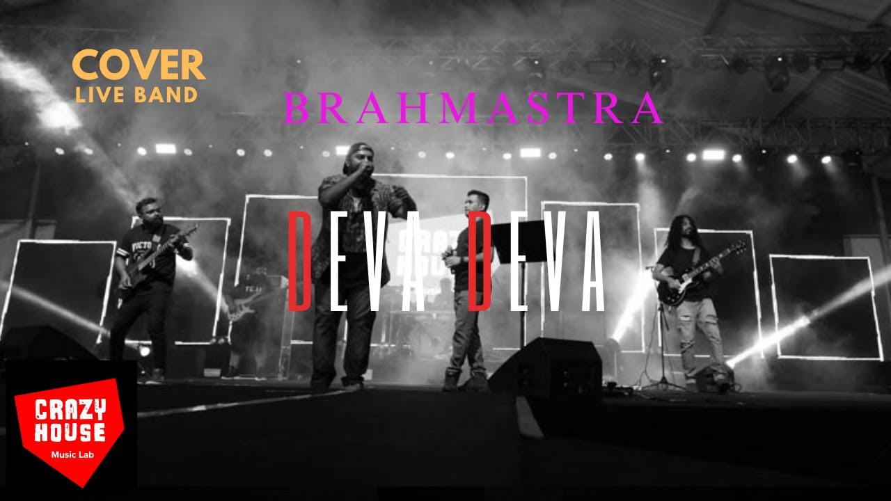 Deva Deva | | crazy house Live Rock Band | Brahmastra | Singer Arprit | Pedicon 2024 | - YouTube
