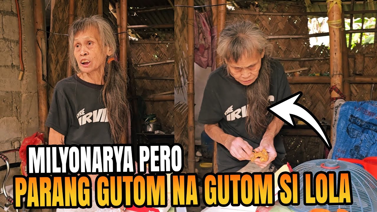 Milyonaryang Lola Bakit Nagugutuman | Gutom na Gutom Si Lola - YouTube