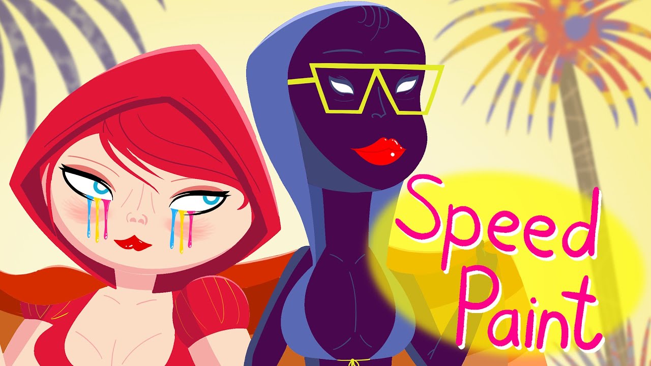 Studio Killers Cherry & Jenny - SPEEDPAINT @StudiokillersOfficial - YouTube