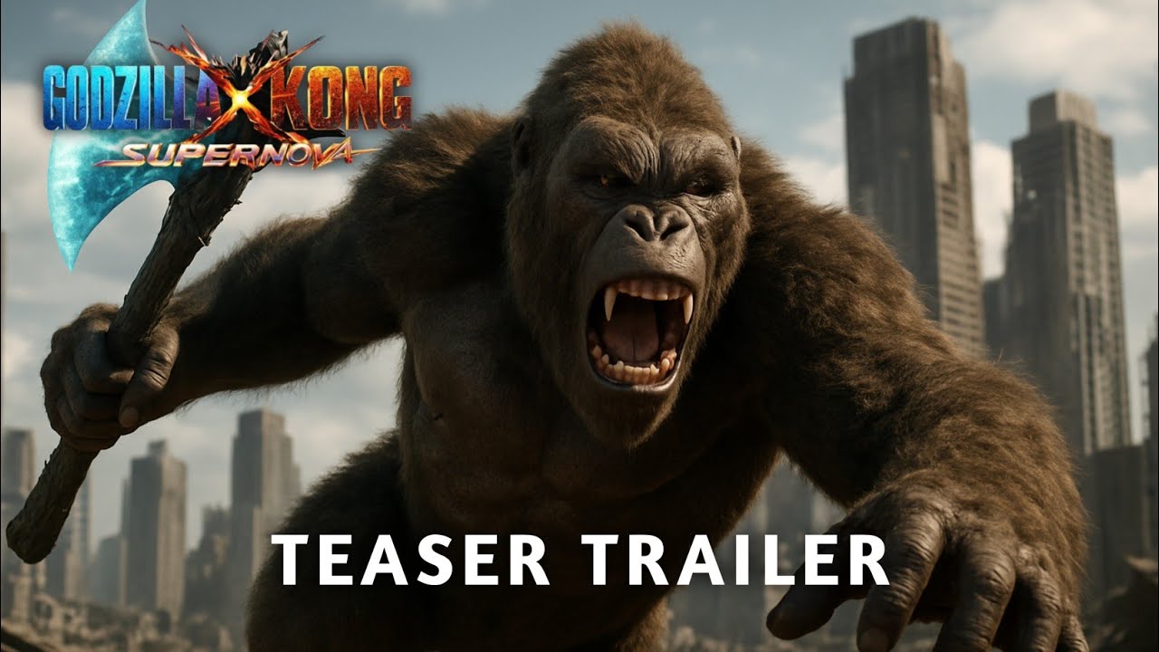Godzilla x Kong: Supernova – Teaser Trailer [ULTRA 4K] | Kaitlyn Dever ...
