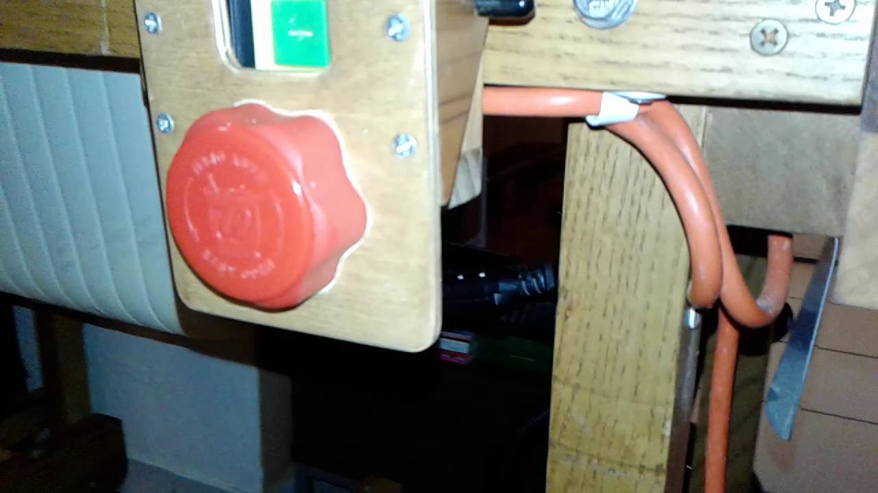 Homemade Paddle Stop Switch - YouTube