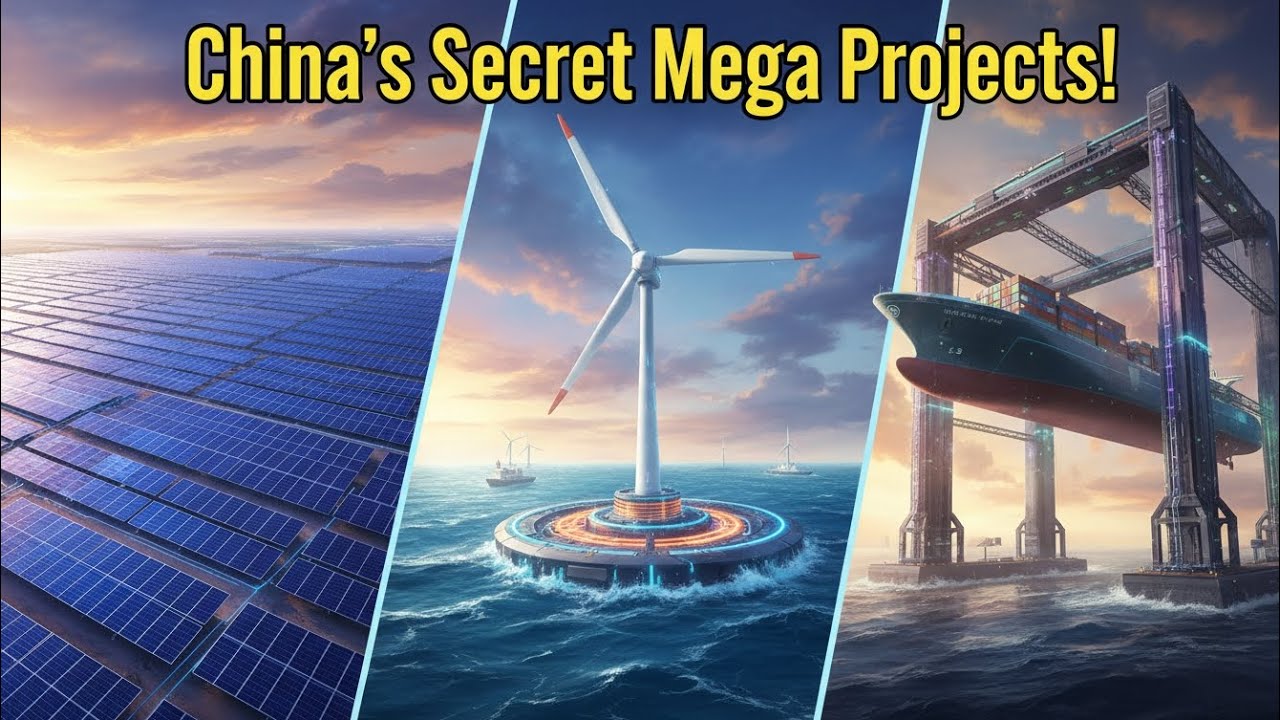 China’s Secret Mega Projects: World’s Largest Solar, Floating Wind ...