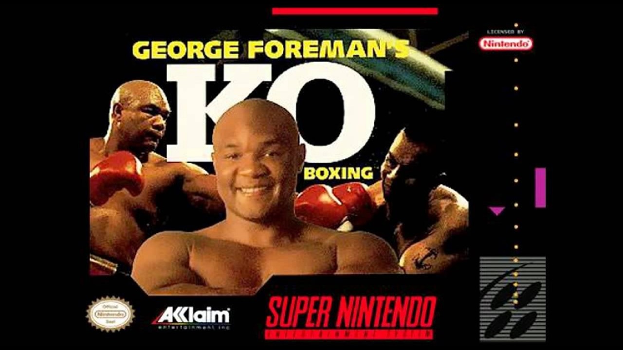 George Foreman's KO Boxing Game Genie (Super Nintendo) - YouTube