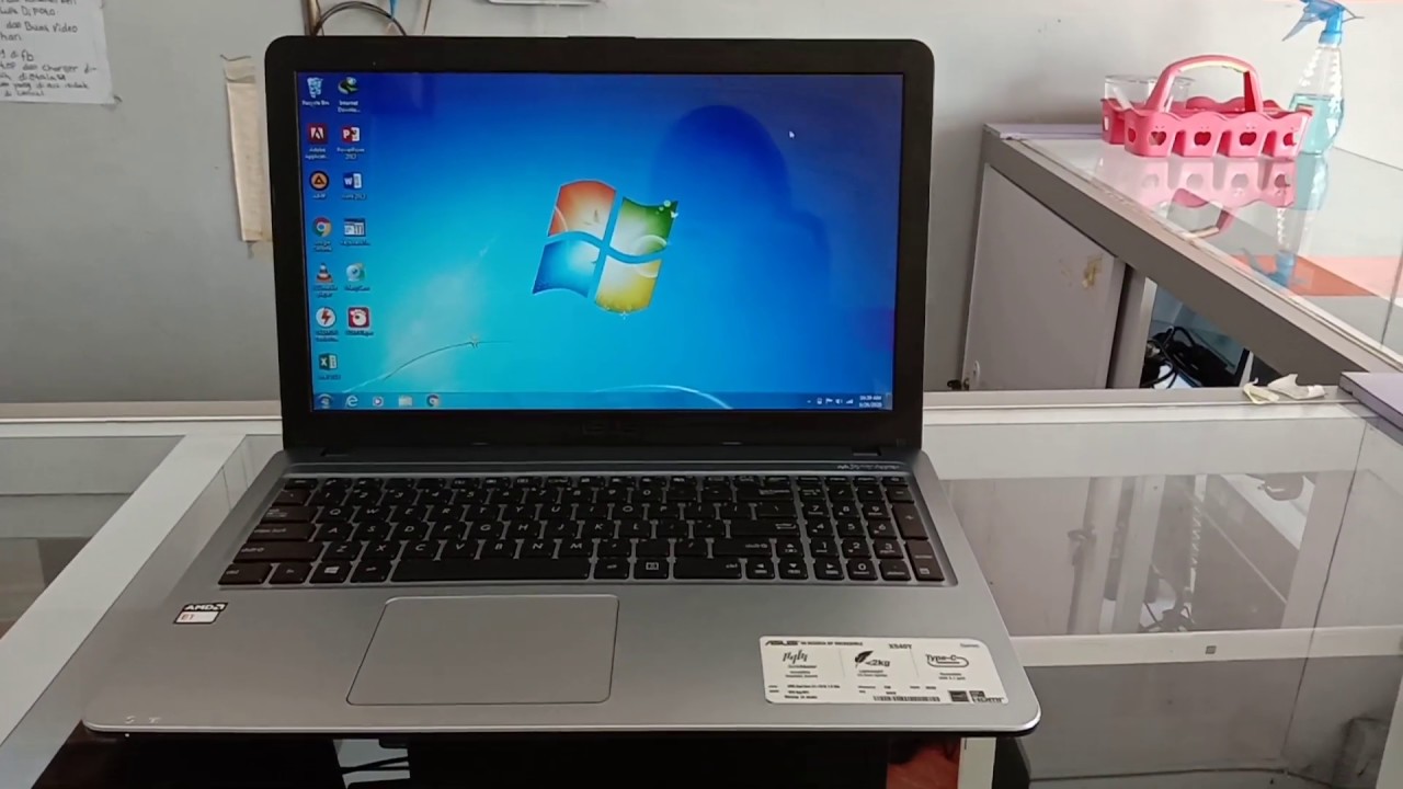 Laptop Asus X540Y AMDE1 | RAM 2 GB | HDD 500 GB - YouTube
