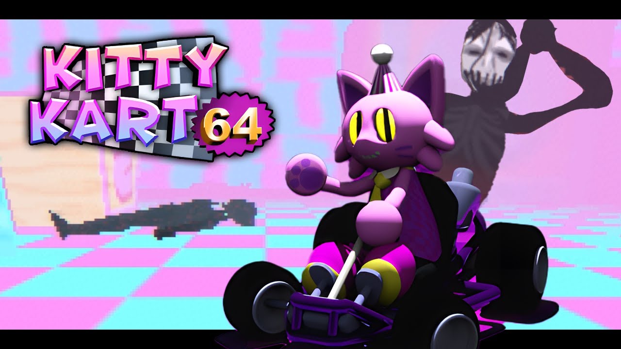 THE CURSED NINTENDO 64 GAME - Kitty Kart 64 (FULL GAME) - YouTube
