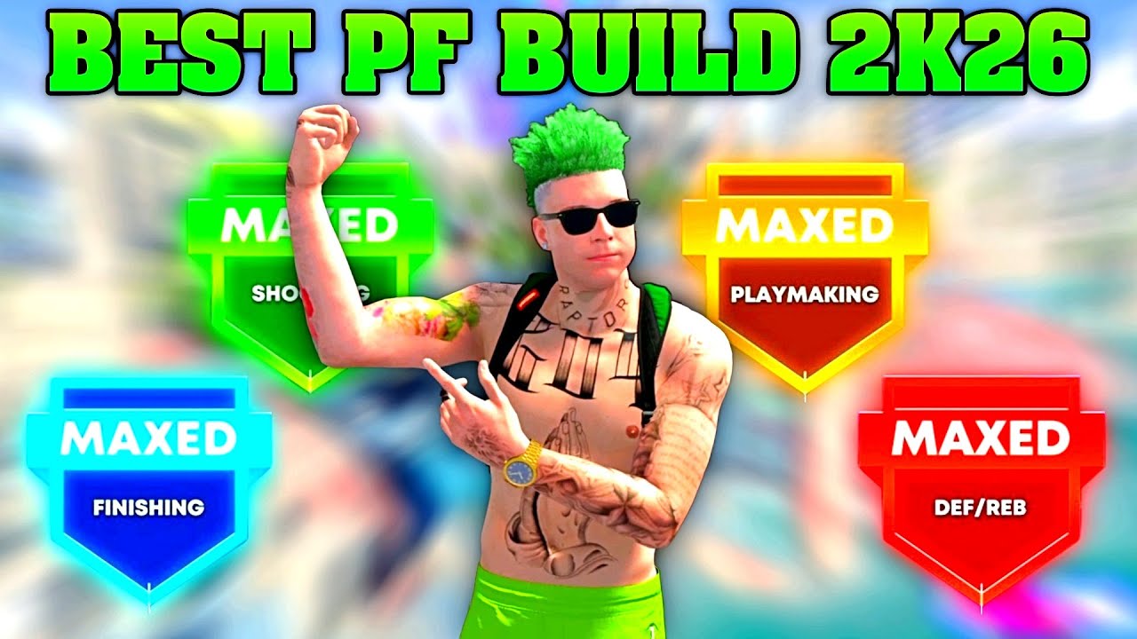 BEST Power Forward Build 2k26!!! Best PF Build in NBA 2k26 Next Gen!!! - YouTube