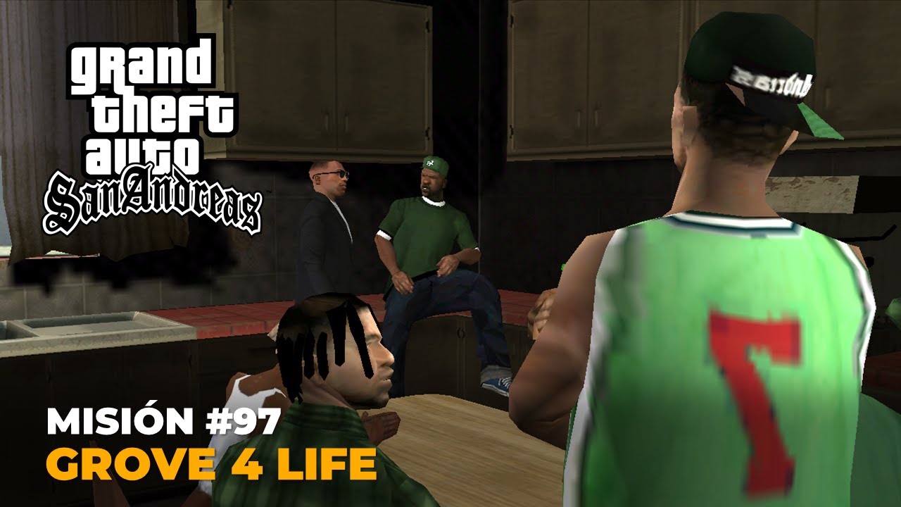 Grand Theft Auto: San Andreas - Misión #97: Grove 4 Life - YouTube