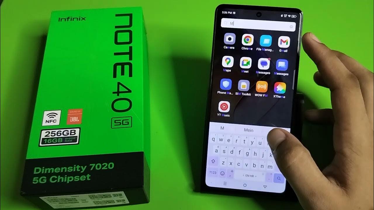 How to Unhide Text Message on infinix note 40 5G | infinix note 40 5G Text Message settings ...