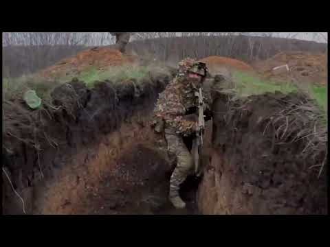 Ukraine - XX.12.2025. Trench Clearing Training. Katechon Unit Of The Battalion Bratstvo.