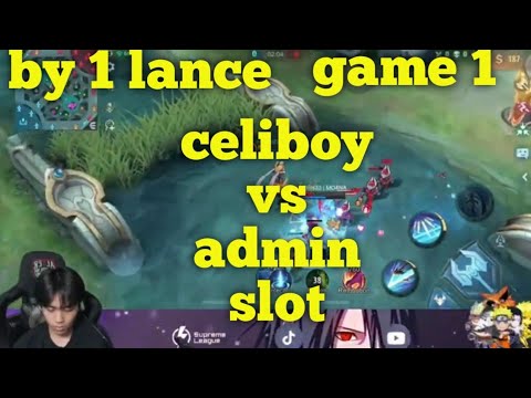 celiboy vs admin slot by 1 lance #celiboy