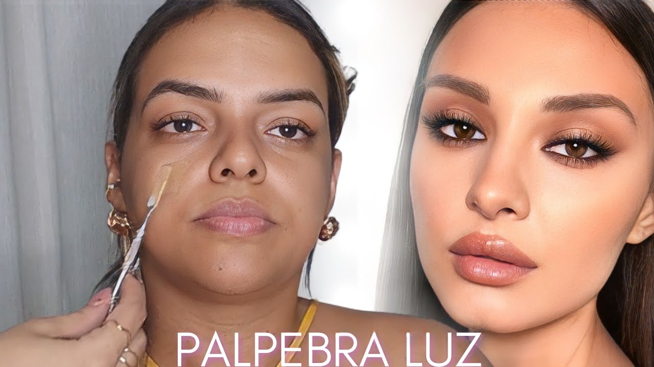 MAQUIANDO CLIENTE REAL | PALPEBRA LUZ BEAUTY - YouTube