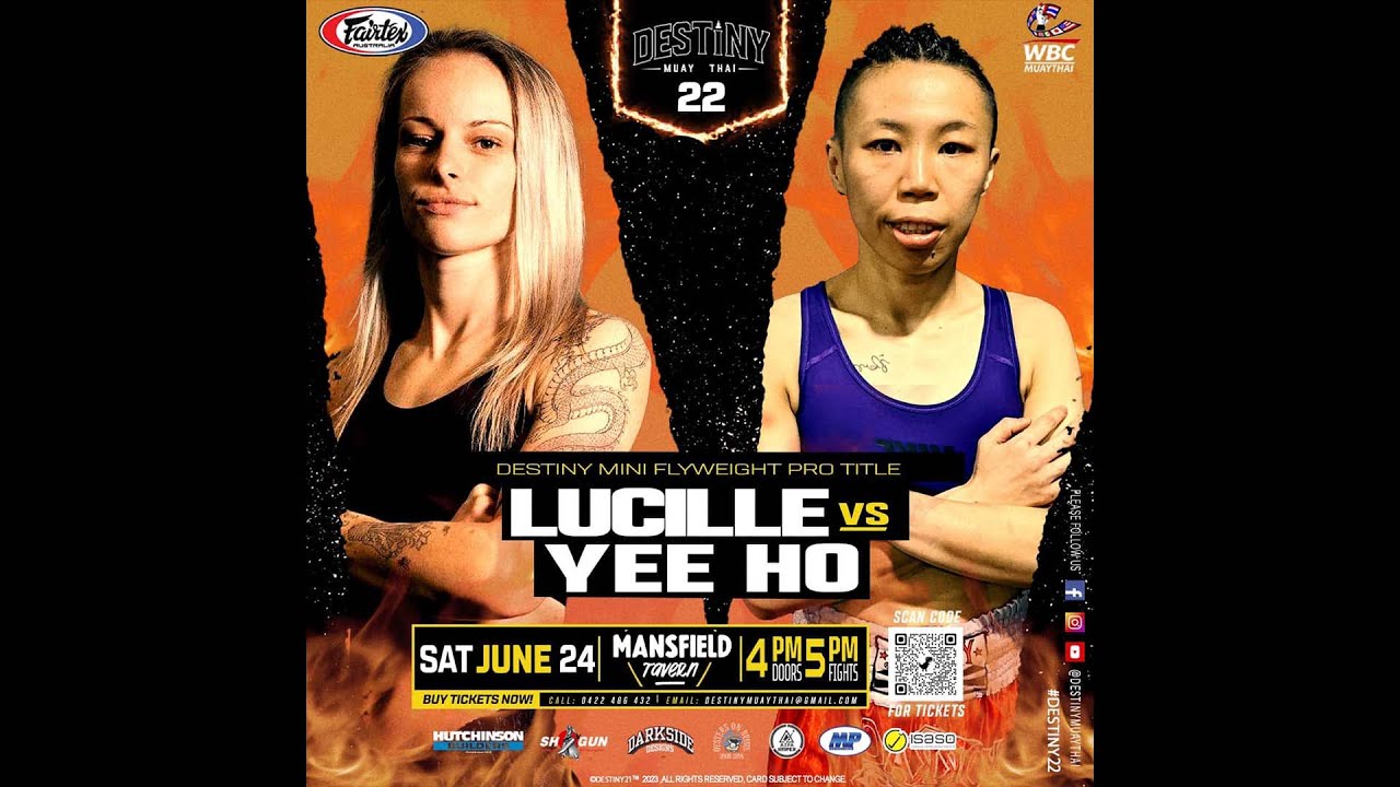 Lucy Deadman Vs Shuk Yee Ho - Destiny Muaythai 22 - YouTube
