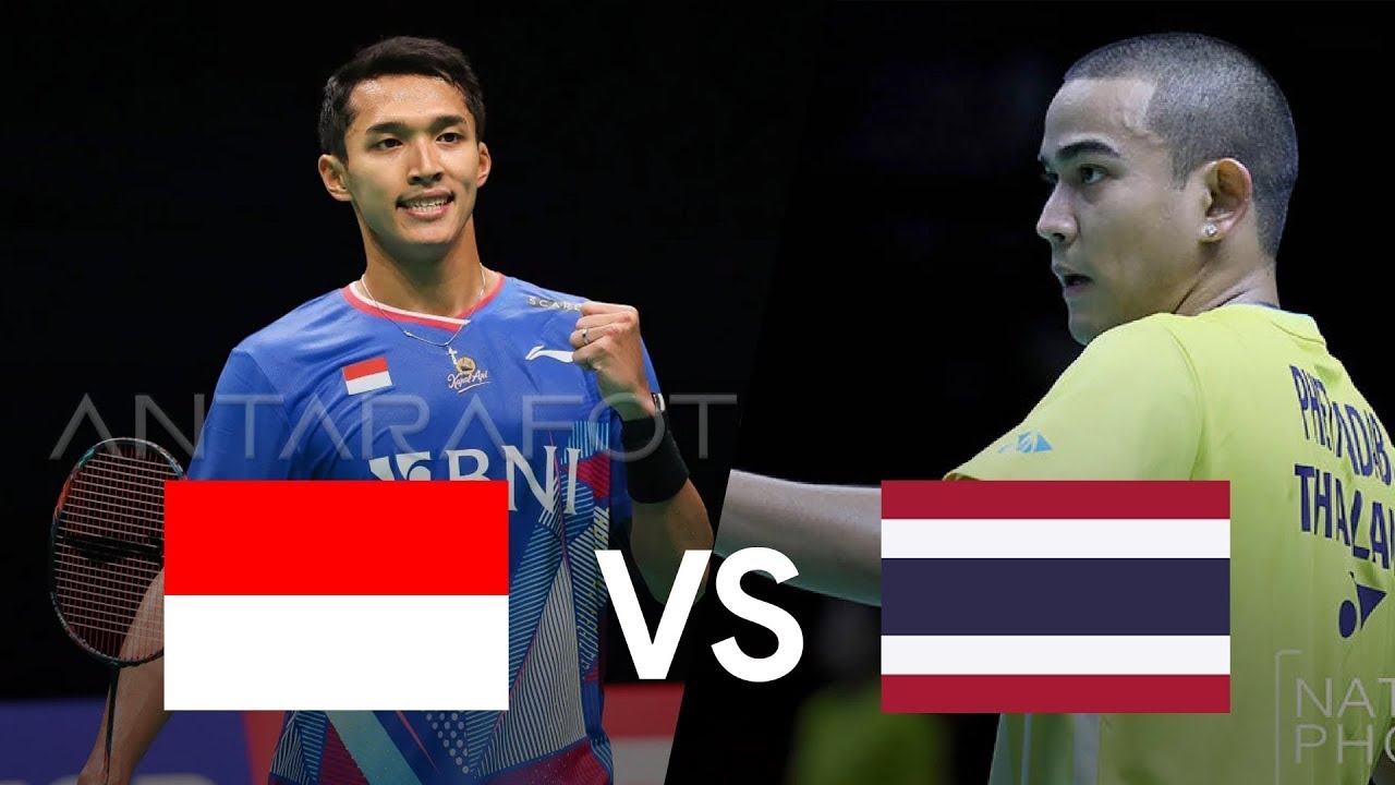 JONATAN Christie (INA) vs KHOSIT Phetpradab (THA) | Badminton - YouTube