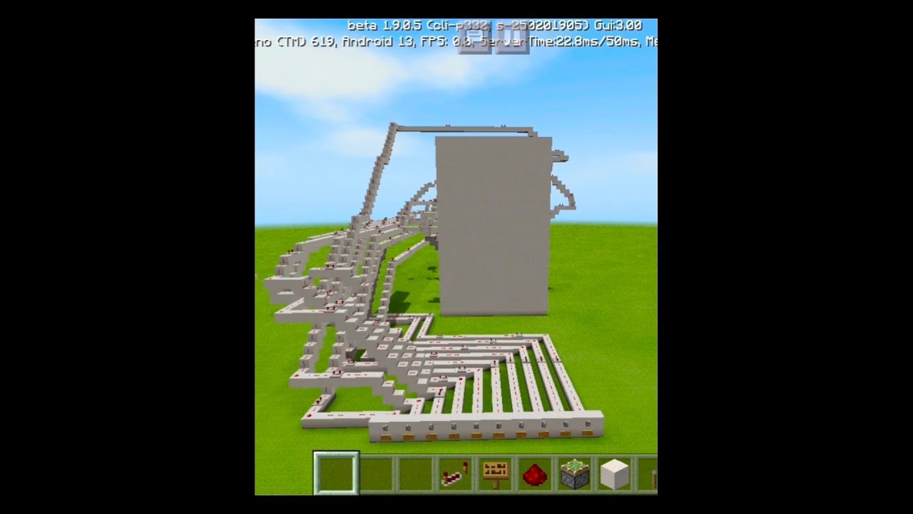 Minecraft Redstone /// I made a working number display in Minecraft ...