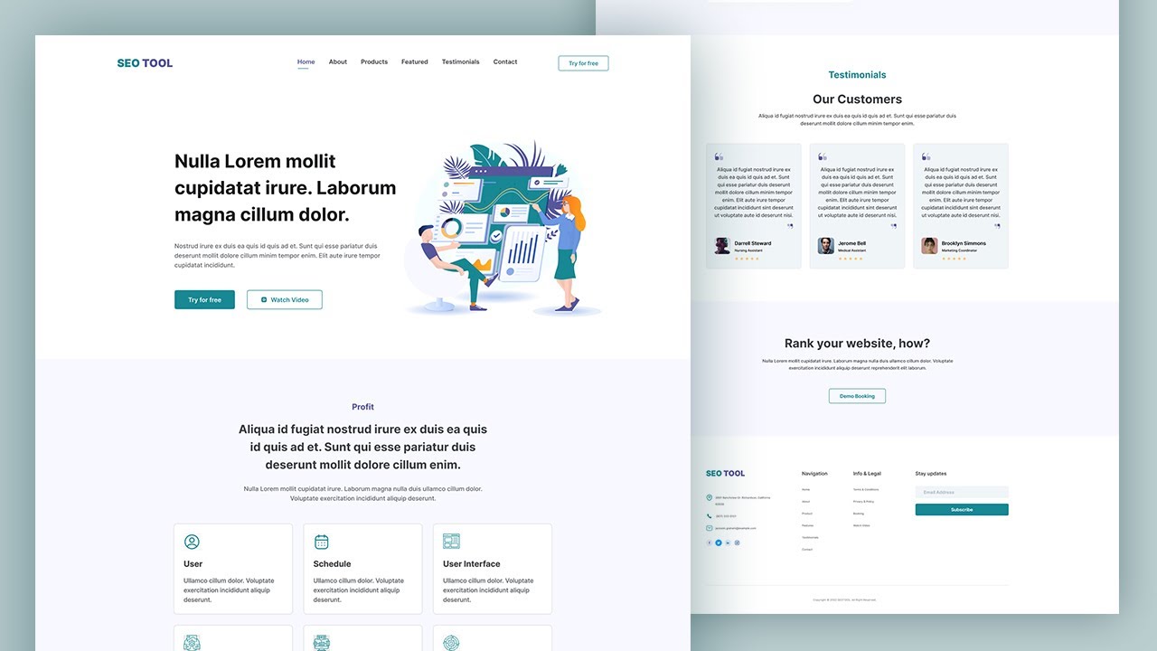 Landing Page Design in Figma | Web Design in Figma - YouTube