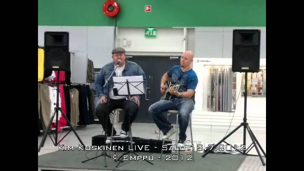 Kim Koskinen LIVE - 13.7.2012 // Mies ja kitara - Ei se aina tarvitse ...