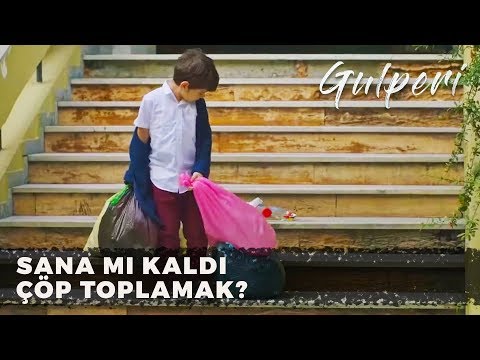 Minik Can Tüm Apartmanın Çöpünü Topluyor | Gülperi