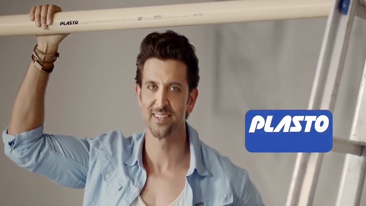 Hrithik Roshan TVC for Plasto Pipes - YouTube