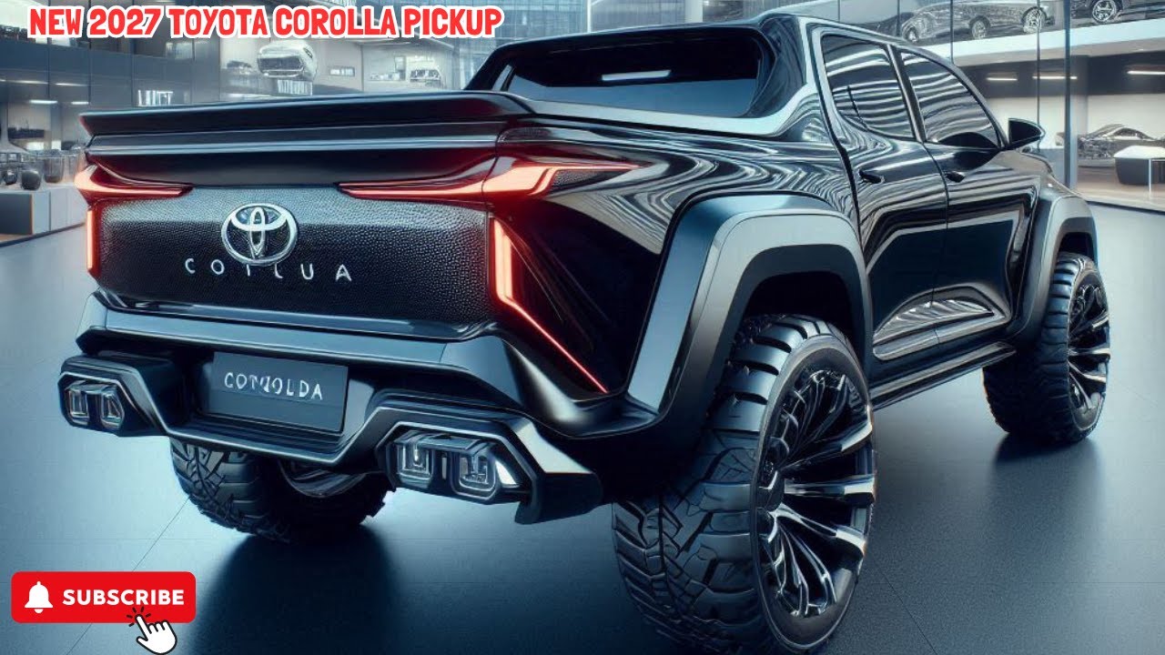 NEW MODEL 2027 Toyota Corolla Pickup Is Here—And It's Mind-Blowing ...