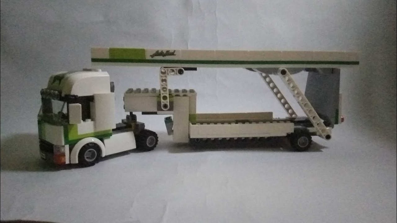 How to build a Lego Car Transporter - YouTube