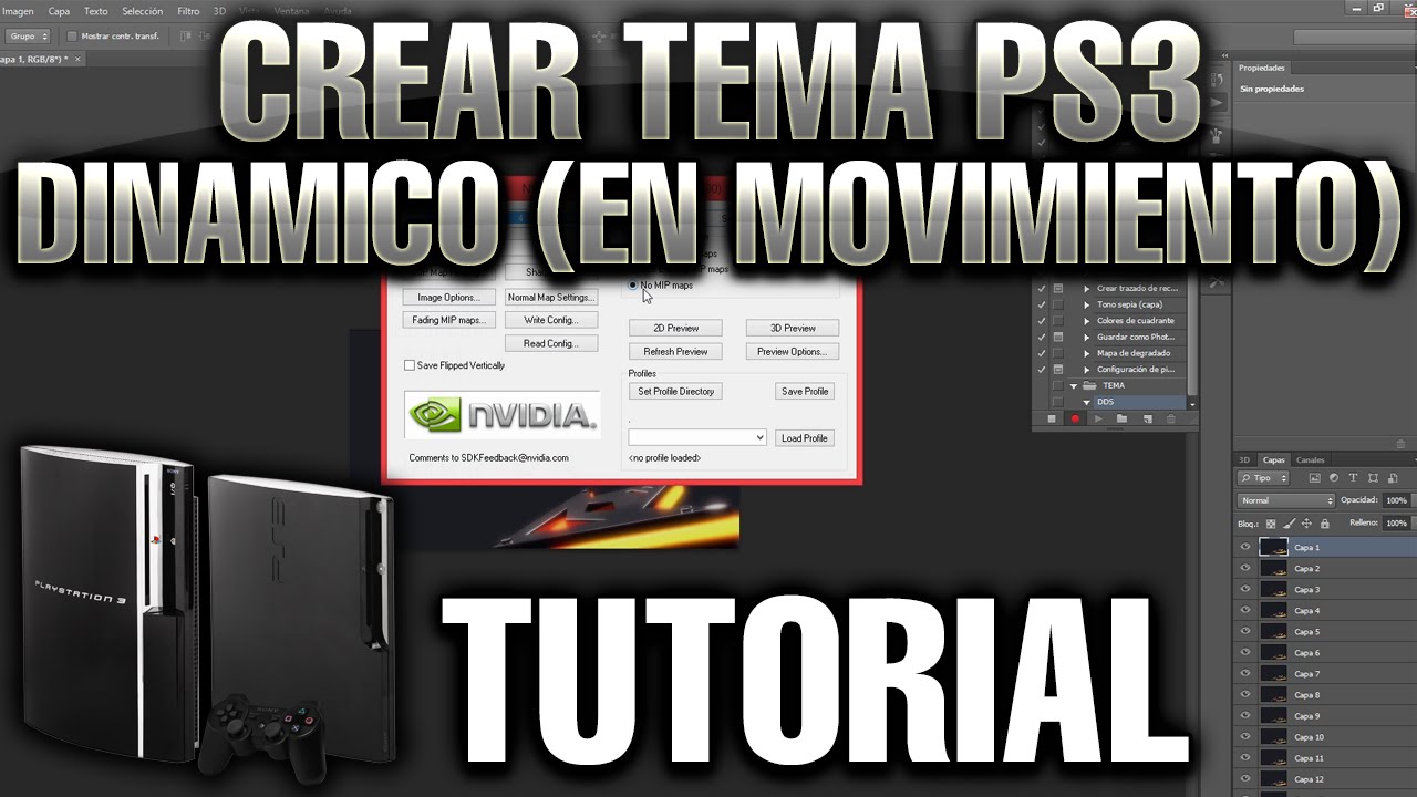 Como Crear un Tema de PS3 Dinámico (EN MOVIMIENTO) Tutorial Detallado ...