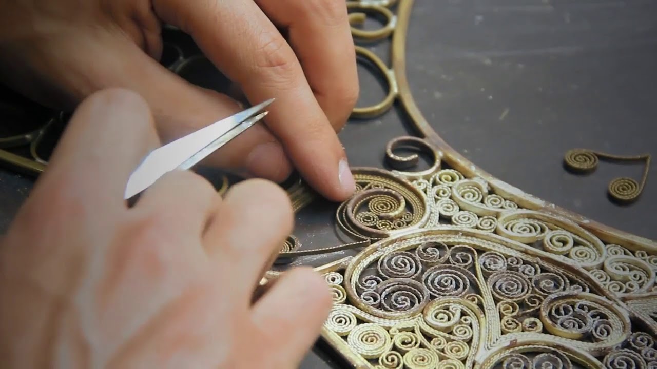 Filigree Technique by LUXXU - YouTube