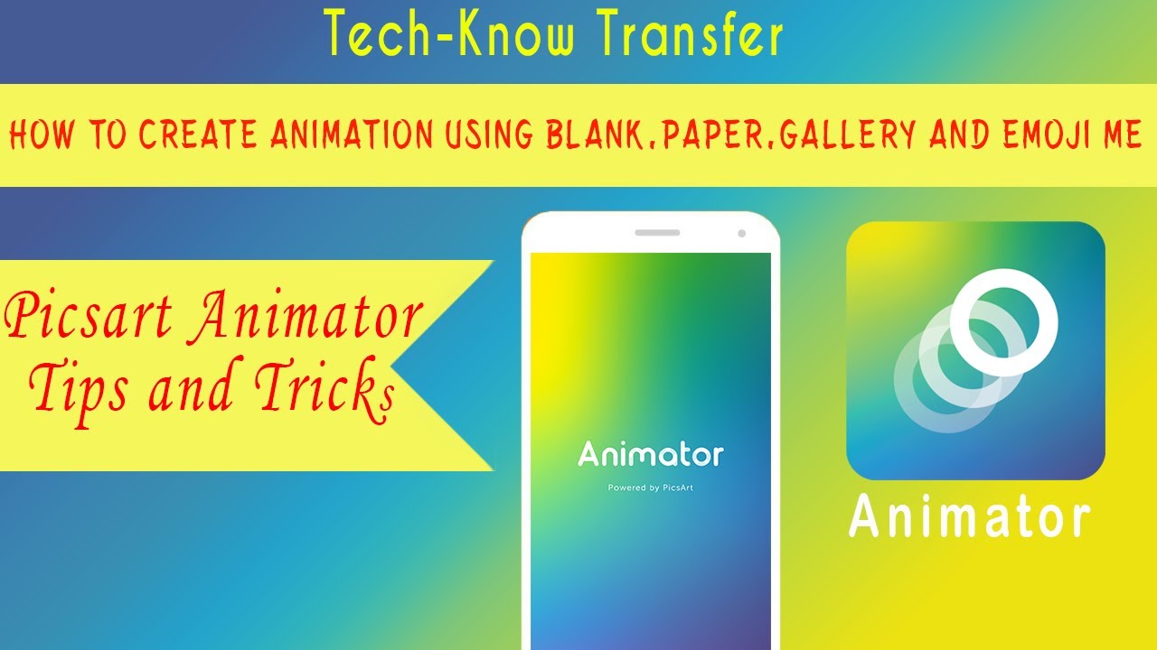 Picsart animator tutorial #2 -How to create animation using blank,paper ...