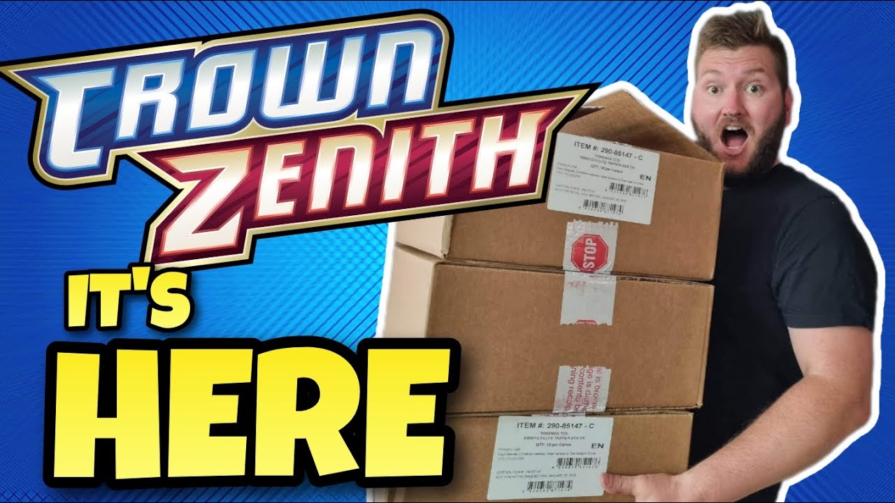 Best Hit rates EVER in Pokemon TCG History Crown Zenith! 🔴LIVE🔴 # ...