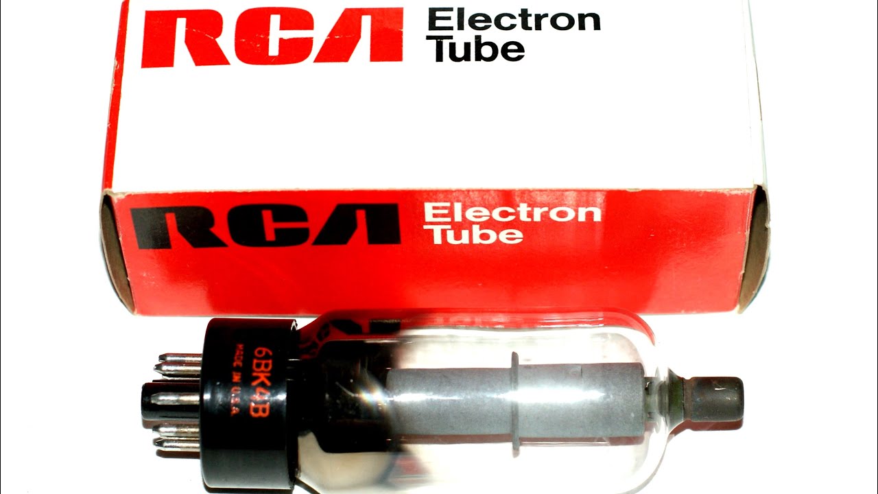 Unboxing A RCA 6BK4B Beam Triode Vacuum Tube # ...