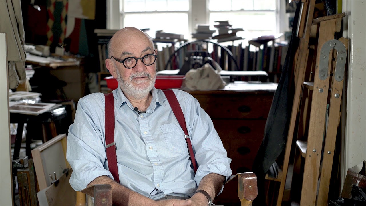 In the studio with artist Rick Amor - YouTube