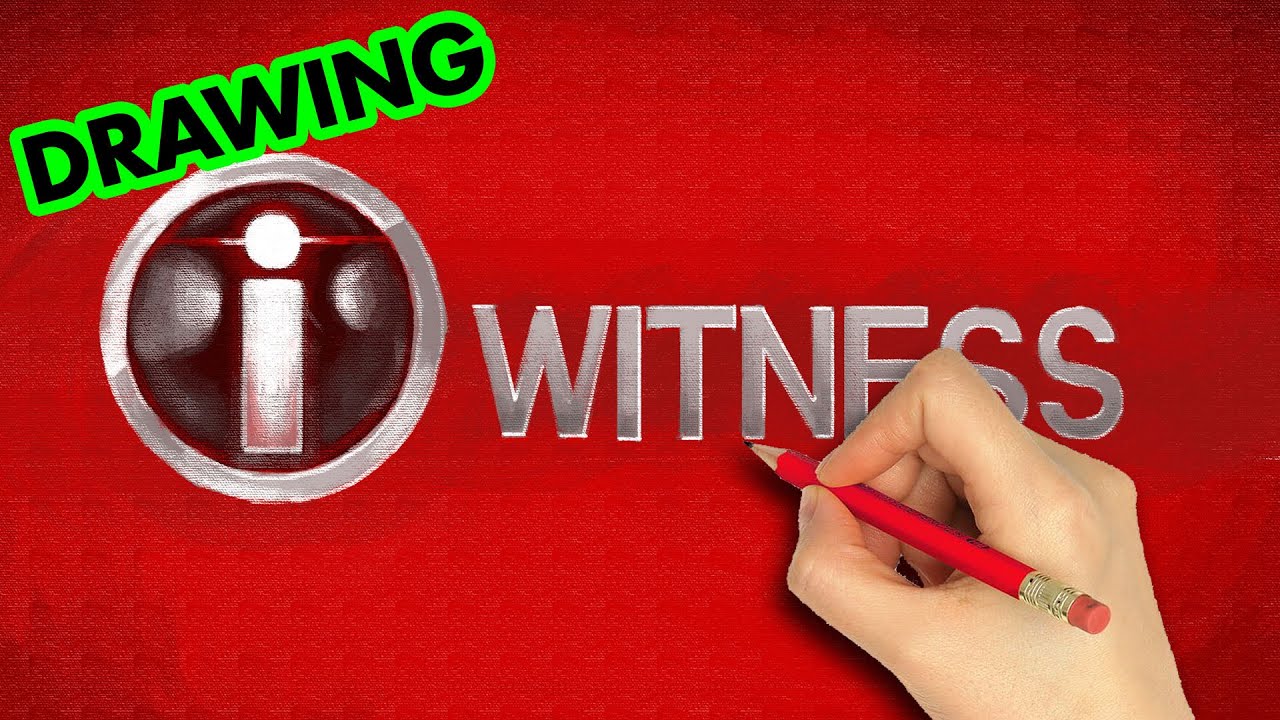 how to draw I Witness Logo | GMA 7 | Art Therapy - YouTube