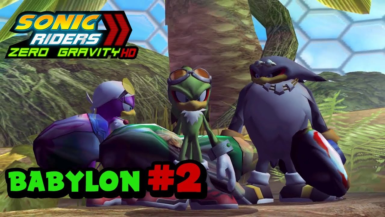 SONIC RIDERS: ZERO GRAVITY (HD) Babylon Parte 2 - YouTube