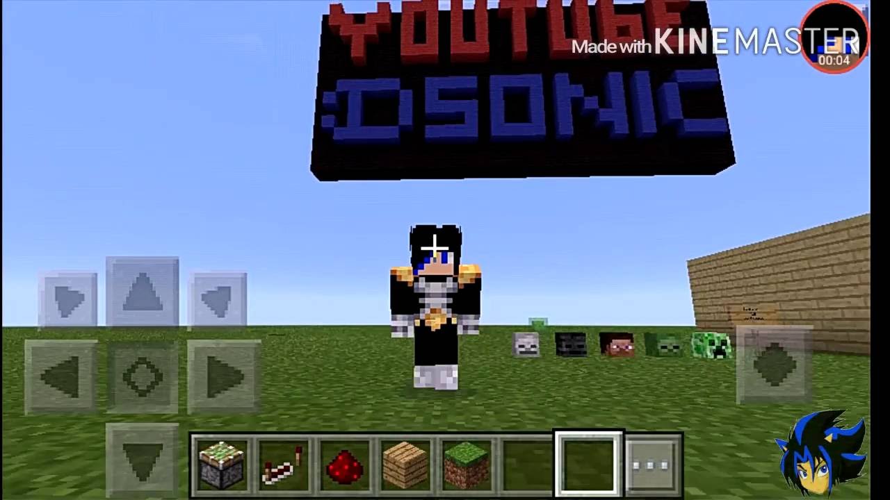 Como hacer una puerta de castillo en minecraft 0.15.0 o 0.15.1 - YouTube