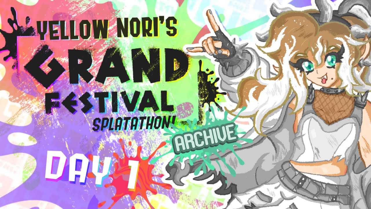 Yellow Nori Archive — Splatathon Day 1 - YouTube
